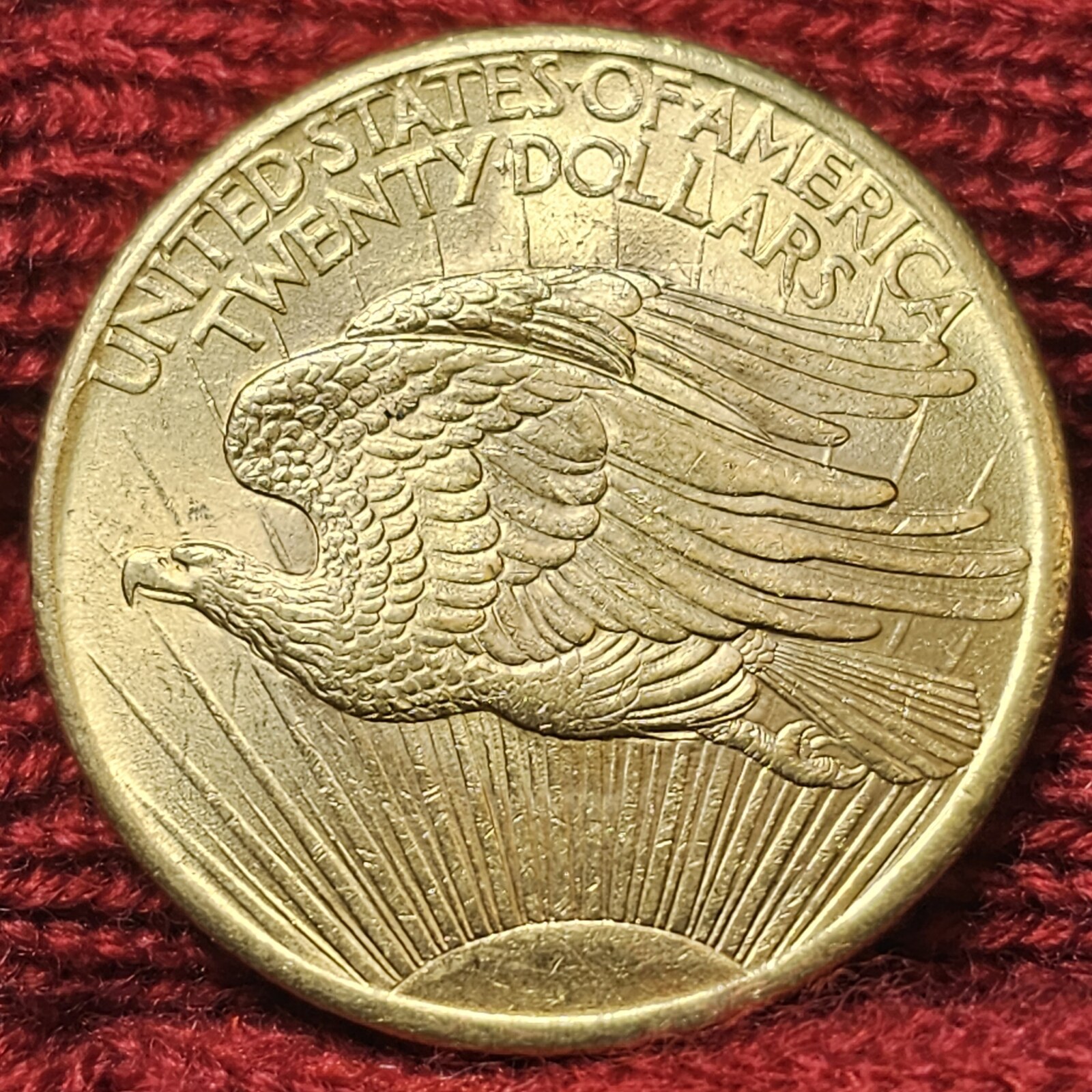 The United States of America USA 20 Dollars Double Eagle 1908 St ...