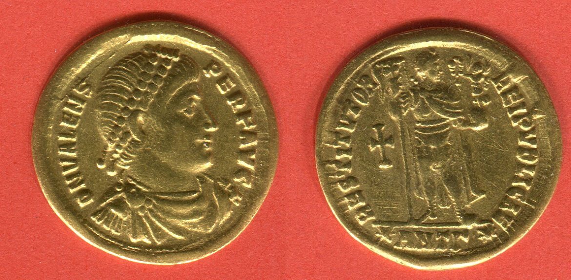 Römisches Kaiserrreich 364 - 378 Valens, Solidus very fine | MA-Shops