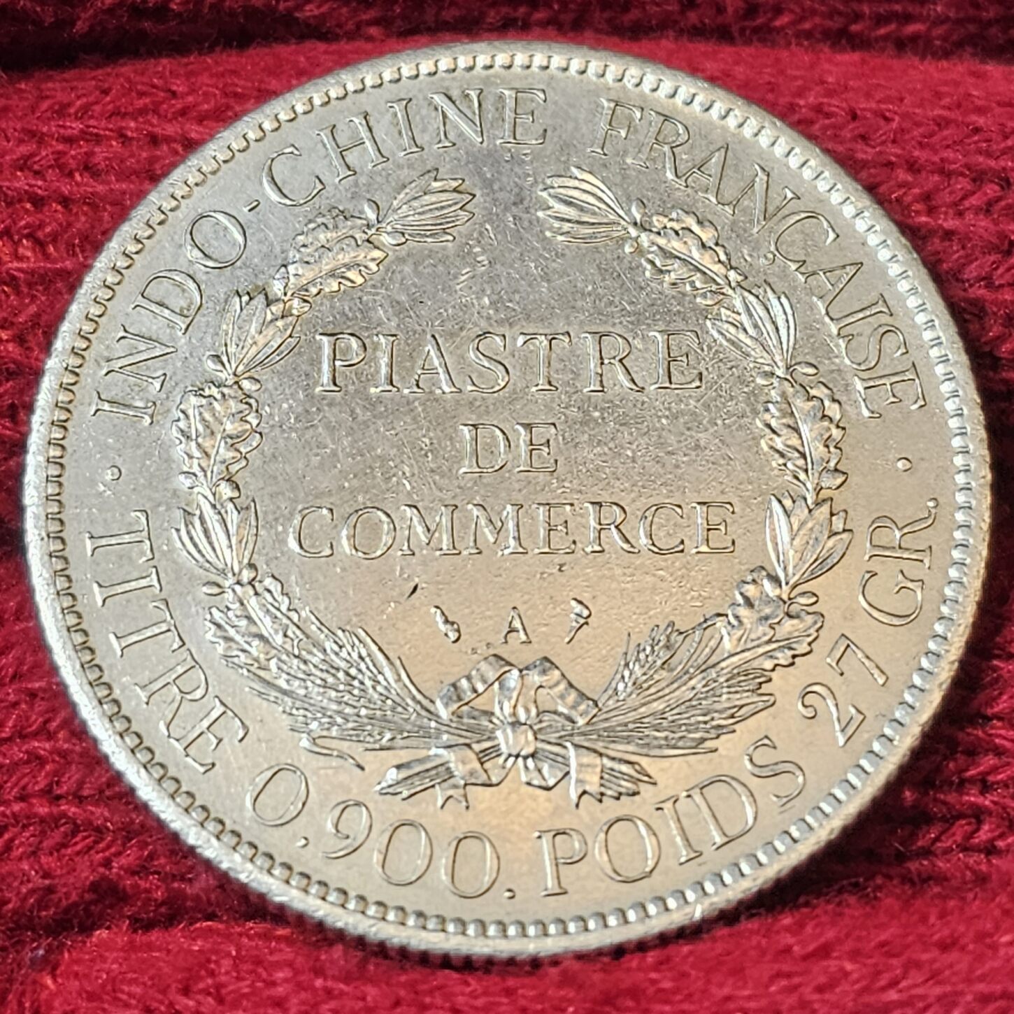 Französisch Indochina Piaster 1898 Piastre de Commerce Numista shows 4 ...