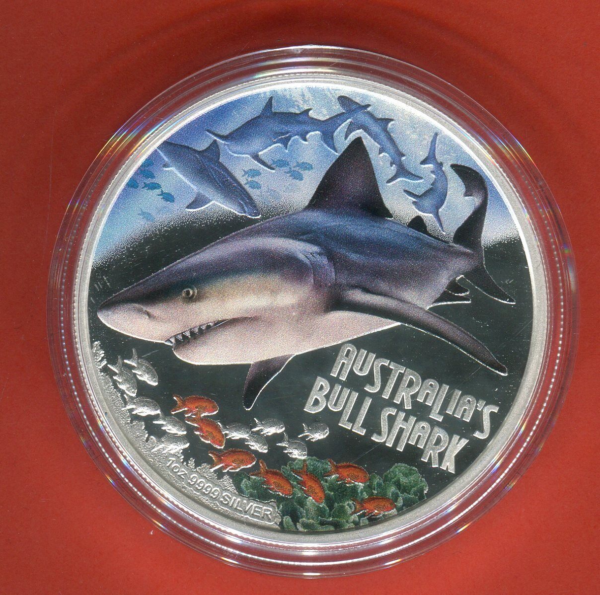 Tuvalu 1 Dollar Silbermünze - 1 oz Silver Proof Coin 2017 Danger Series ...