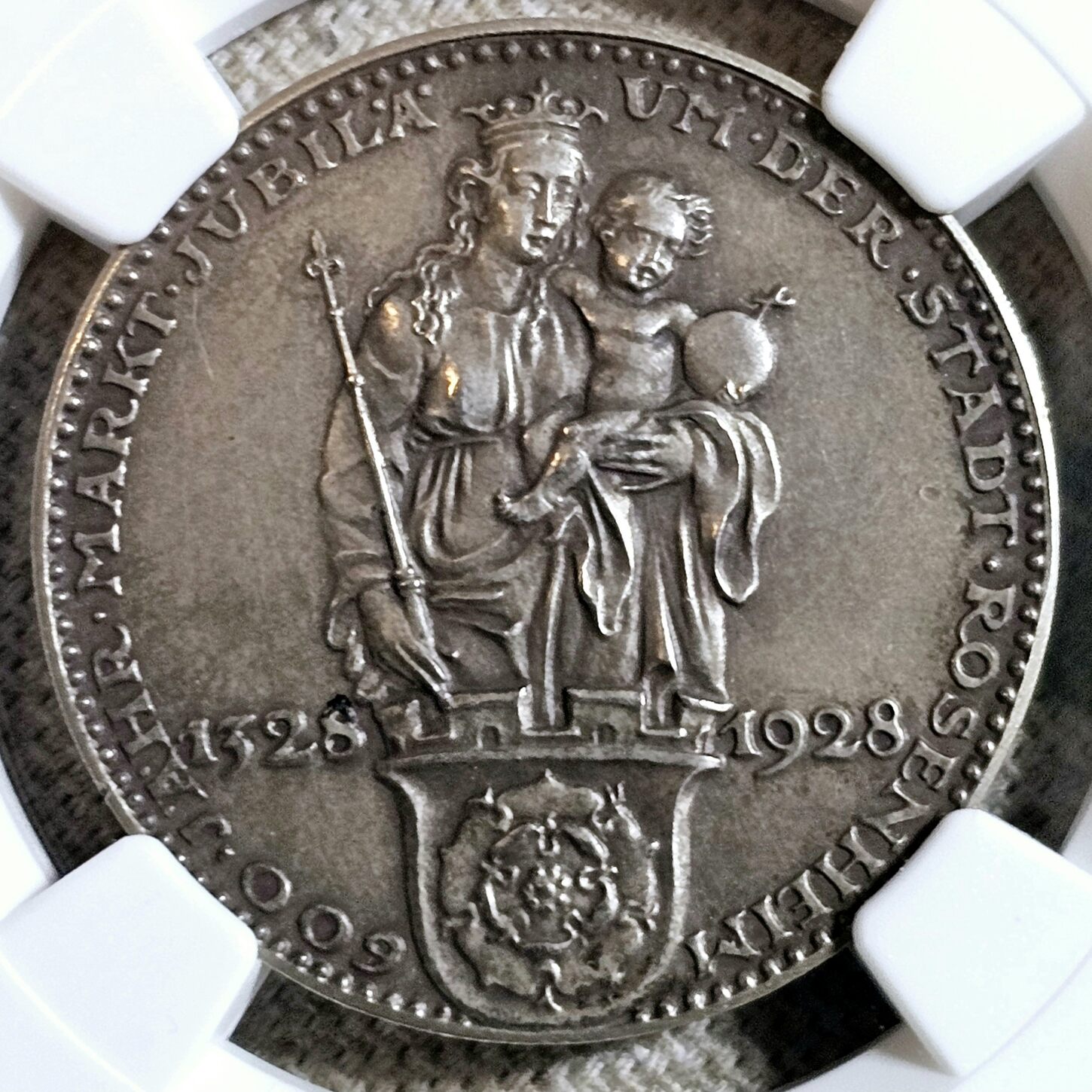 Germany Karl Goetz Weimarer Republik Silbermedaille Silver Medal 1928 ...