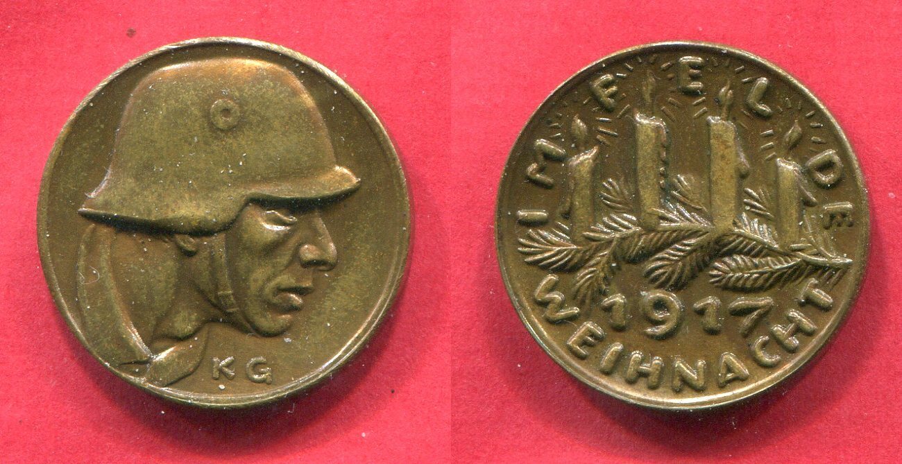 Germany Deutschland Karl Goetz Medaille Bronzemedaille 1917 Dated ...