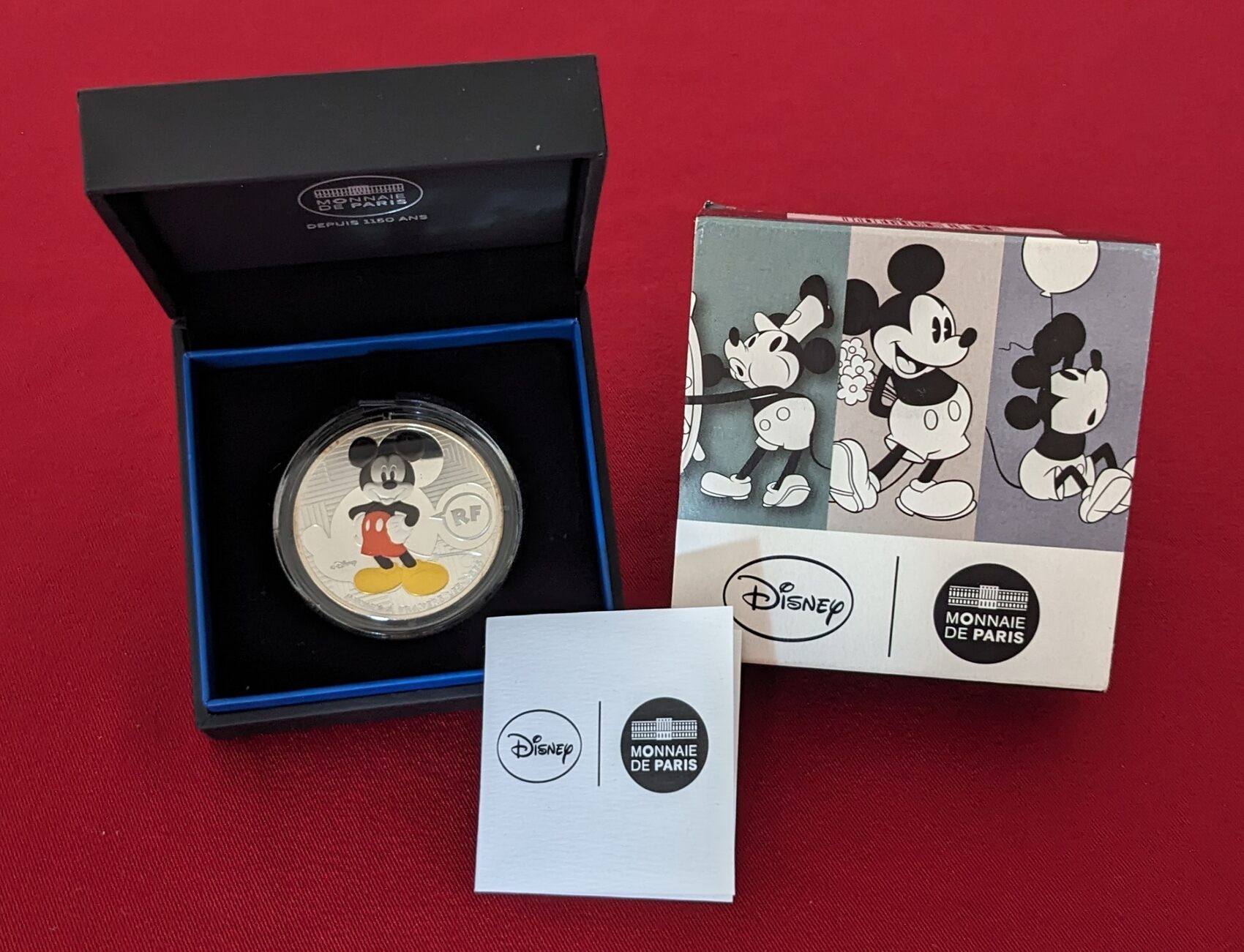 Frankreich 10 Euro Silbermünze 2016 Mickey Mouse - ©Disney™ - Mickey ...