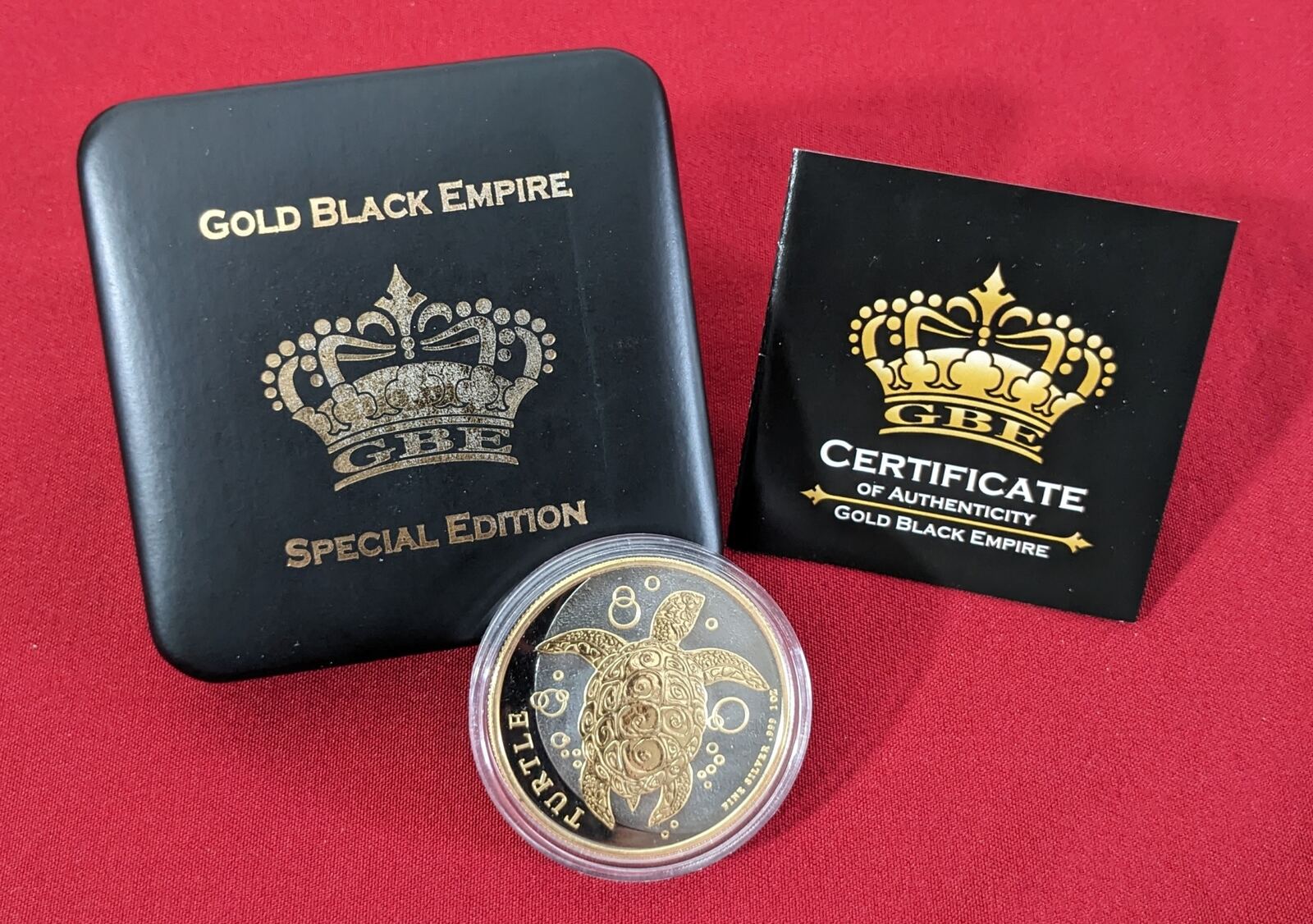 Niue Islands 2 Dollar Silbermünze - 1 Unze Silber 2016 Gold Black ...