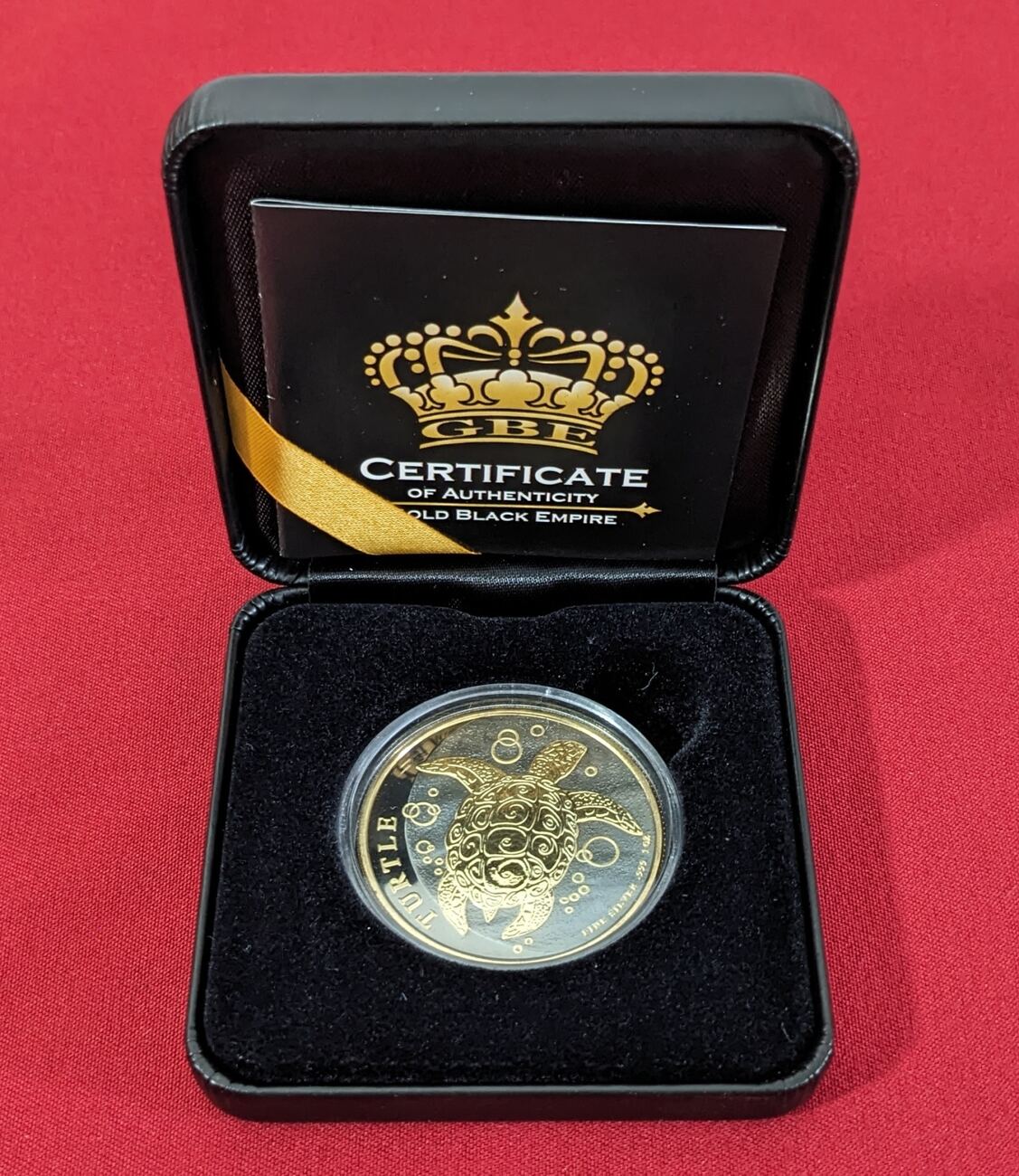 Niue Islands 2 Dollar Silbermünze - 1 Unze Silber 2016 Gold Black ...