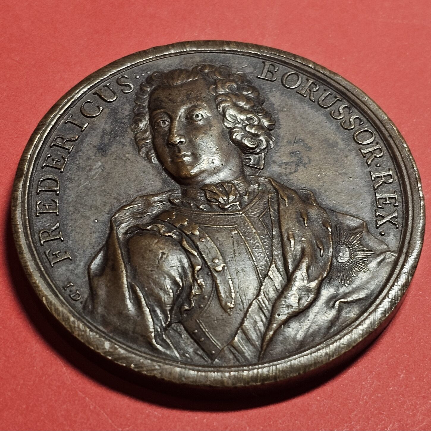 Brandenburg Preußen Bronzemedaille 1740 Friedrich II. Der Große ...