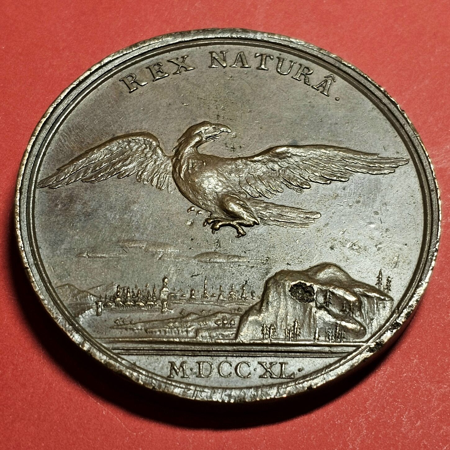 Brandenburg Preußen Bronzemedaille 1740 Friedrich II. Der Große ...