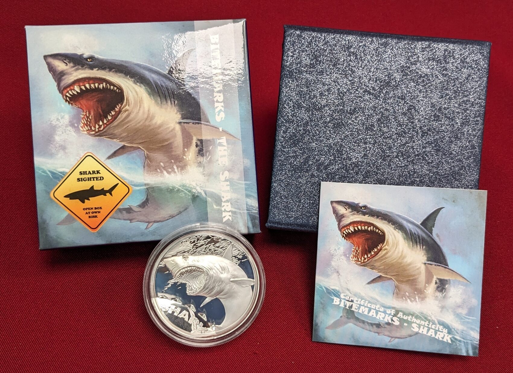 Palau 5 Dollar - 1 oz Ultra High Proof Relief Coin 2017 Bitemarks - The ...