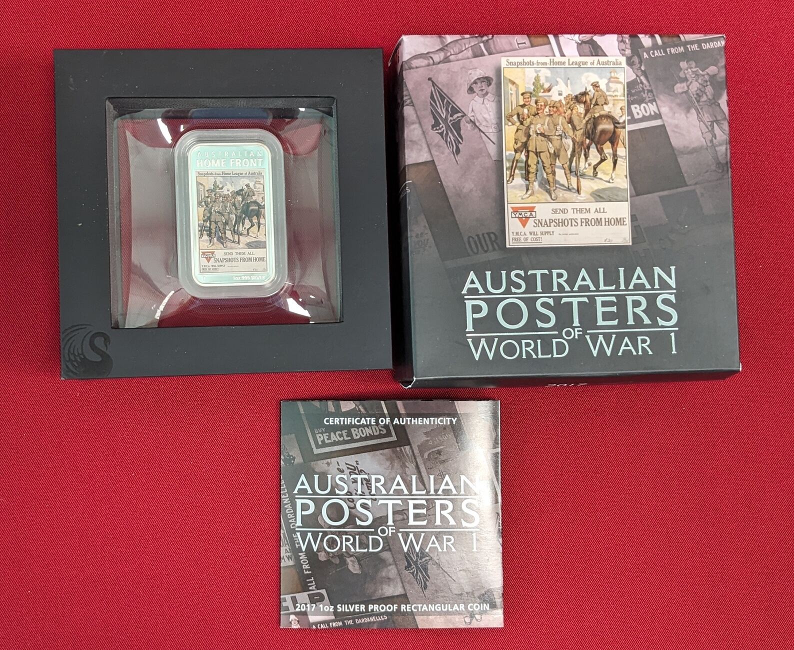 Australien 1 Dollar Silbermünze - 1 oz Silver 2017 Australian Posters ...