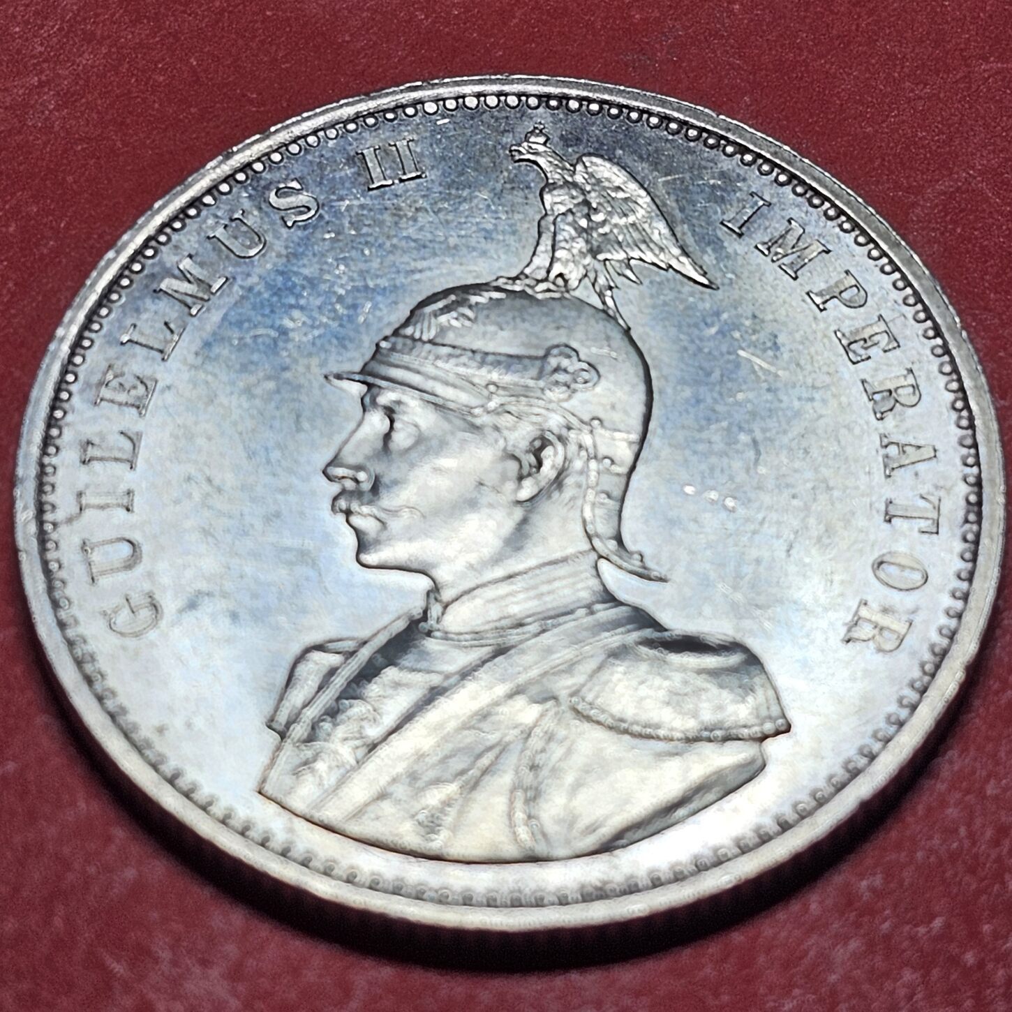 German East Africa DOA Deutsch Ostafrika 1 Rupie Rupee 1890 Wilhelm II ...