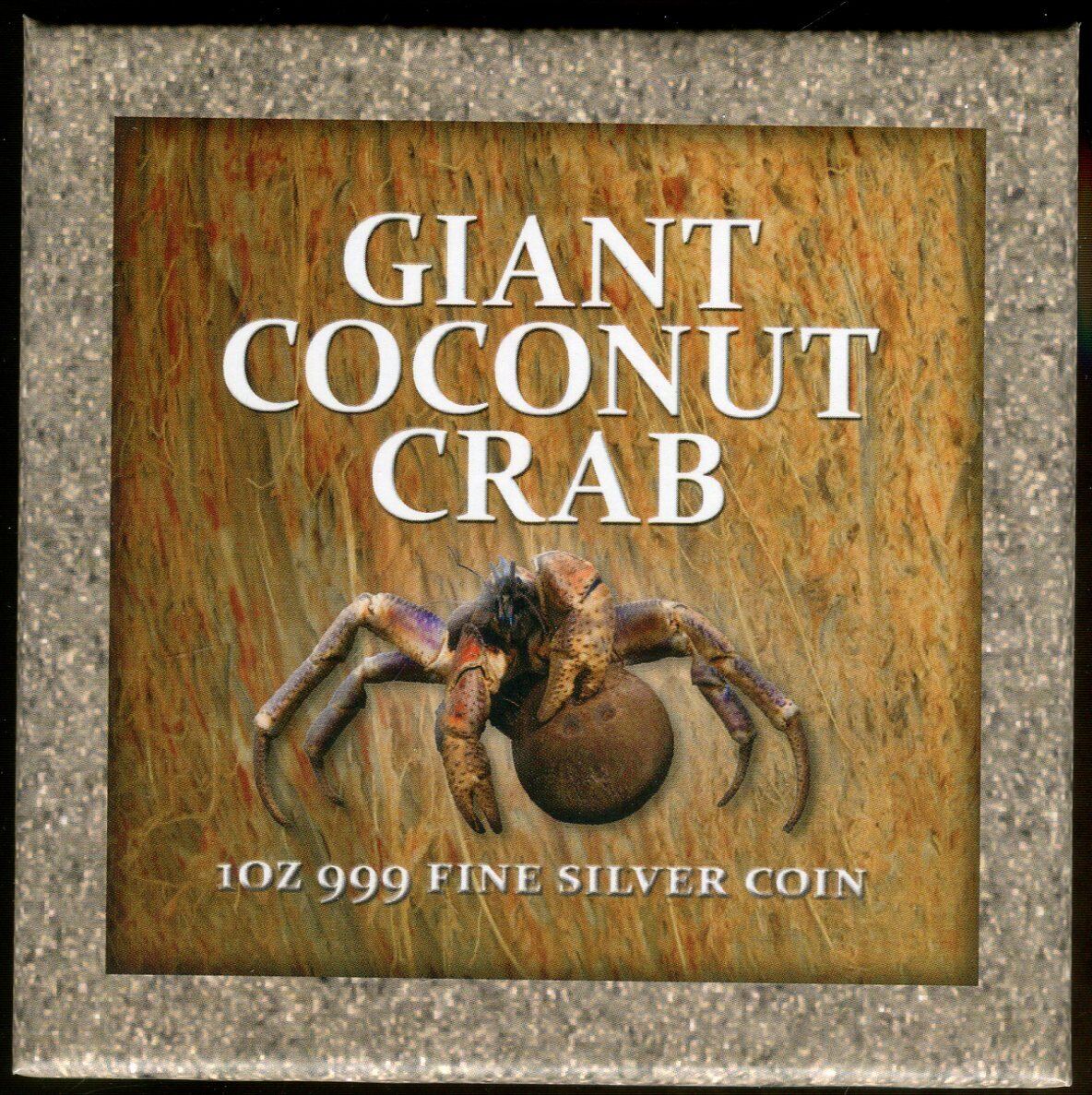 Pitcairn Islands 2 Dollars 2013 Giant Coconut Crab - Palmendieb ...