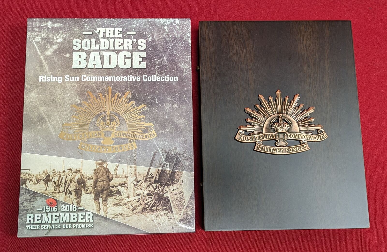 Australien Australia Badges Set 2011 Great War Commemorative Rising Sun ...