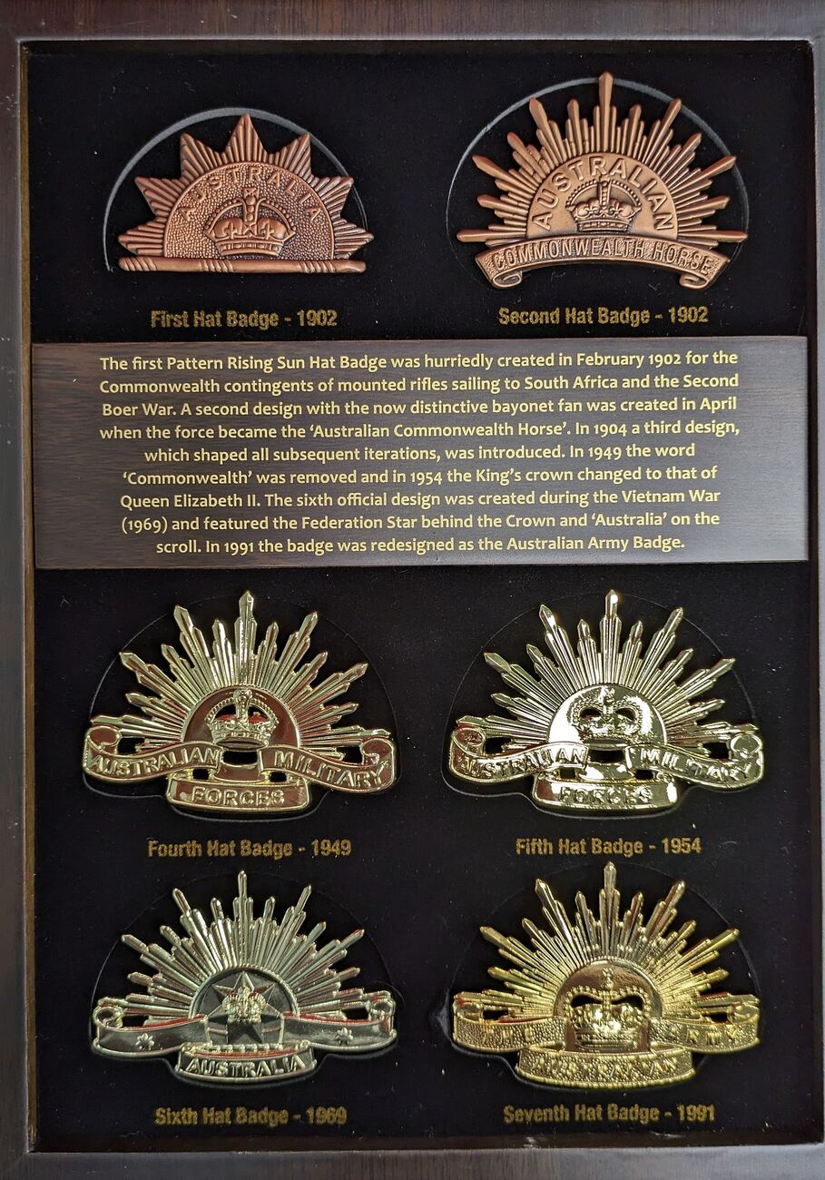 Australien Australia Badges Set 2011 Great War Commemorative Rising Sun ...