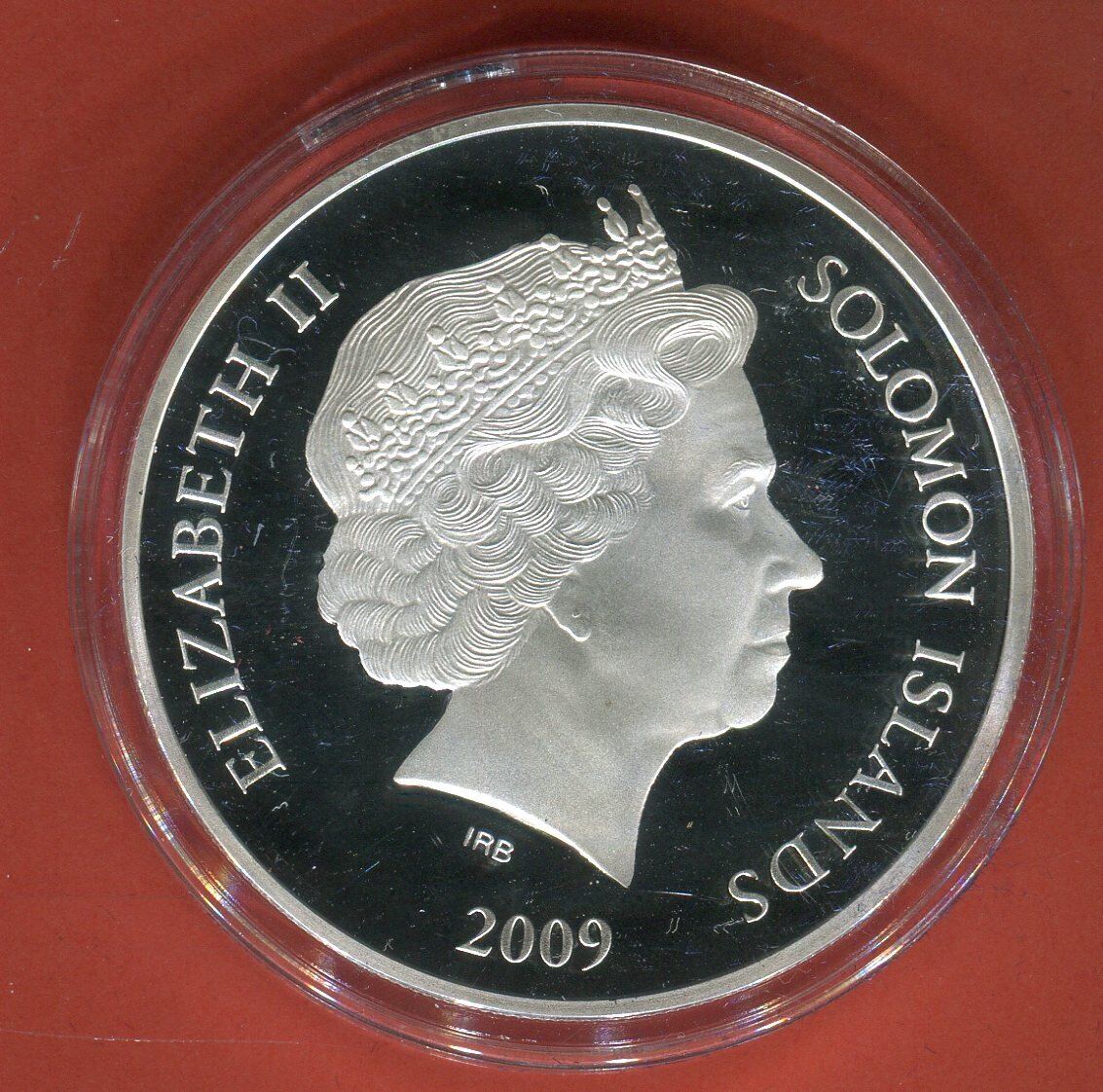 Salomonen, Solomon Islands 3 x 1 Dollar Farbmünzen 2009 Erzengel ...