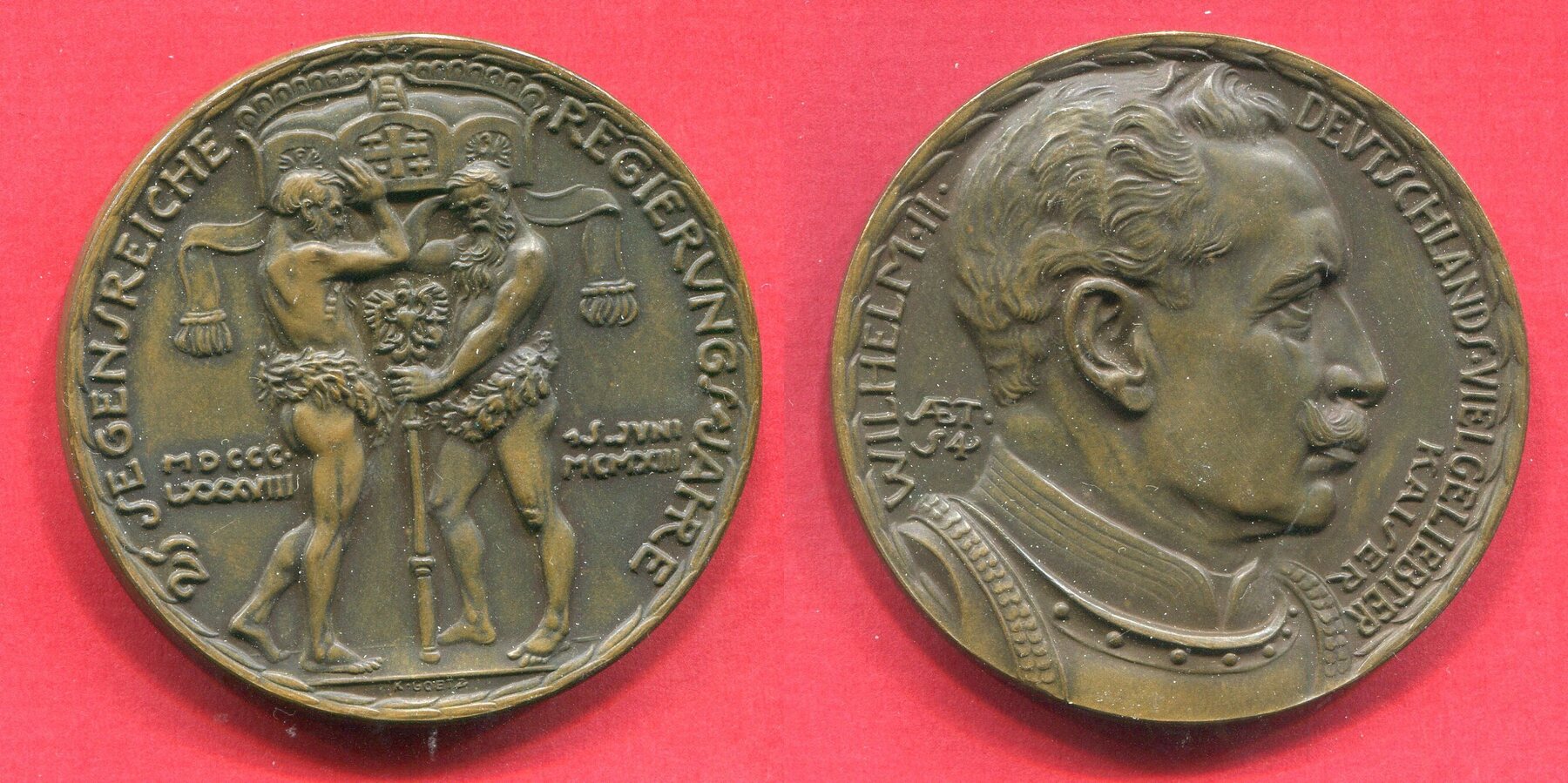 Deutschland Karl Goetz Preußen Bronzemedaille 1913 25 ...