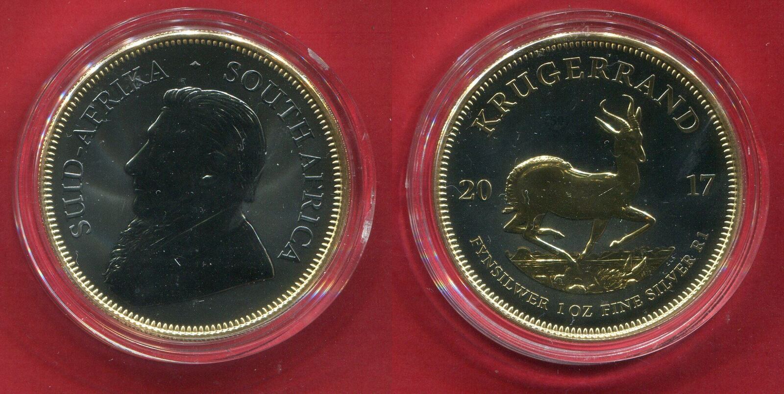 Südafrika, South Africa Schwarz Ruthenium Goldapplikation 2017 50 Jahre ...