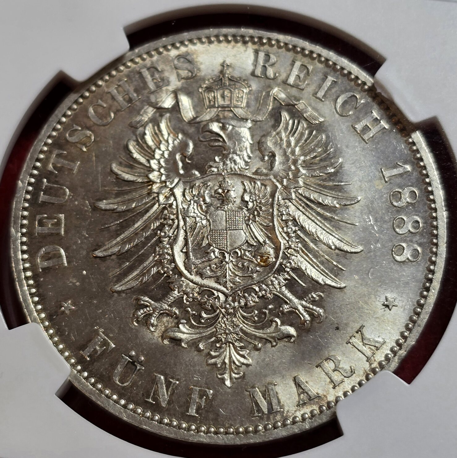 Germany Deutschland Kaiserreich Preußen 5 Mark 1888 A Friedrich III ...
