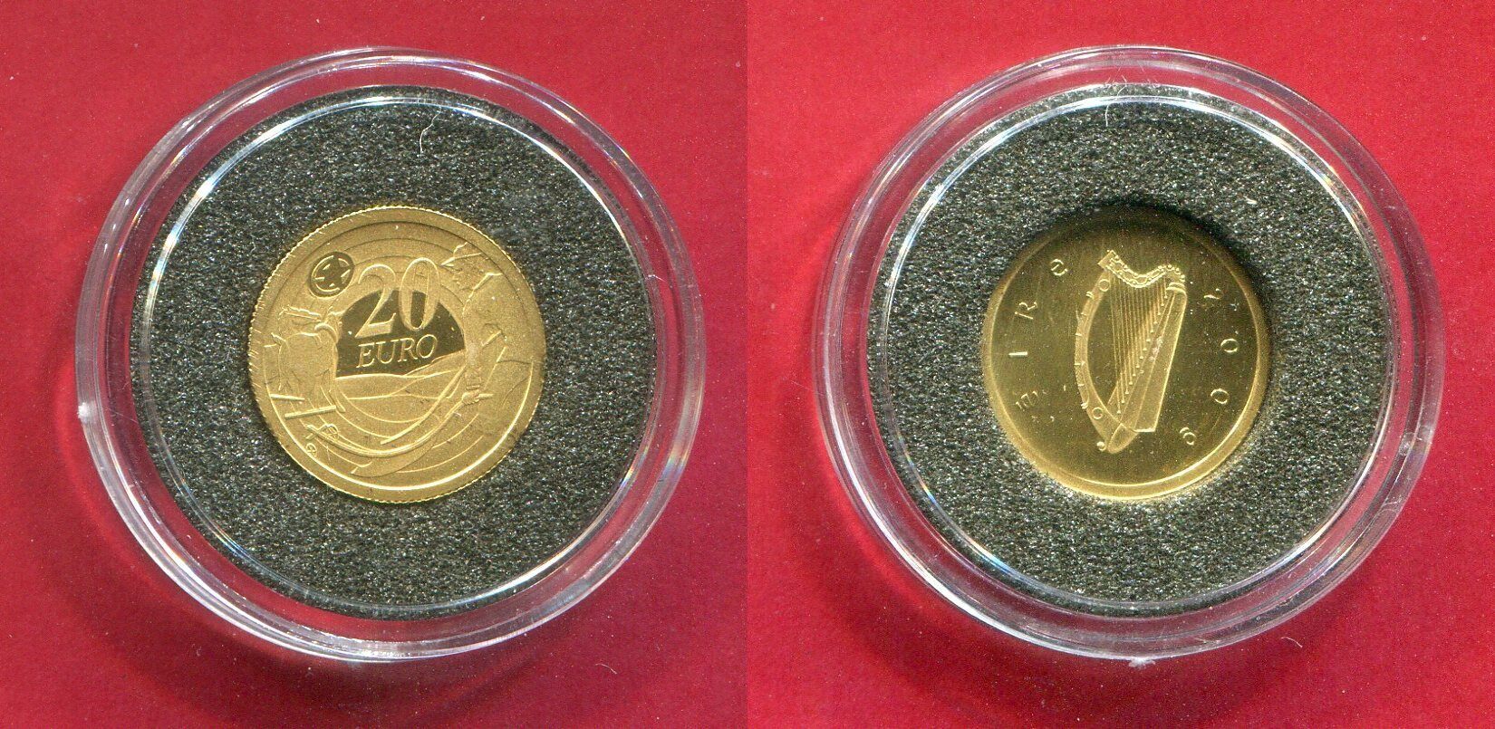 Irland Ireland 20 Euro Minigoldmünze 2009 Irland's kulturelles Erbe ...