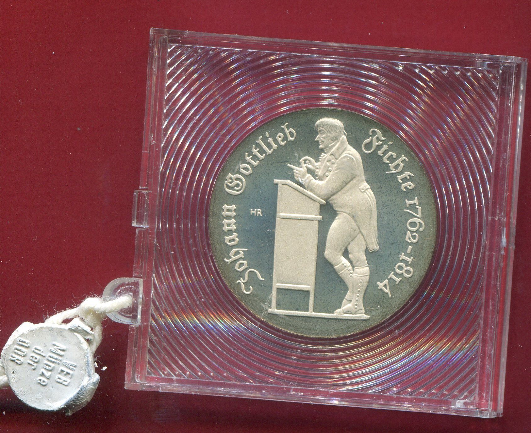 Deutsche Demokratische Republik DDR 10 Mark Silber 1990 175. Todestag ...