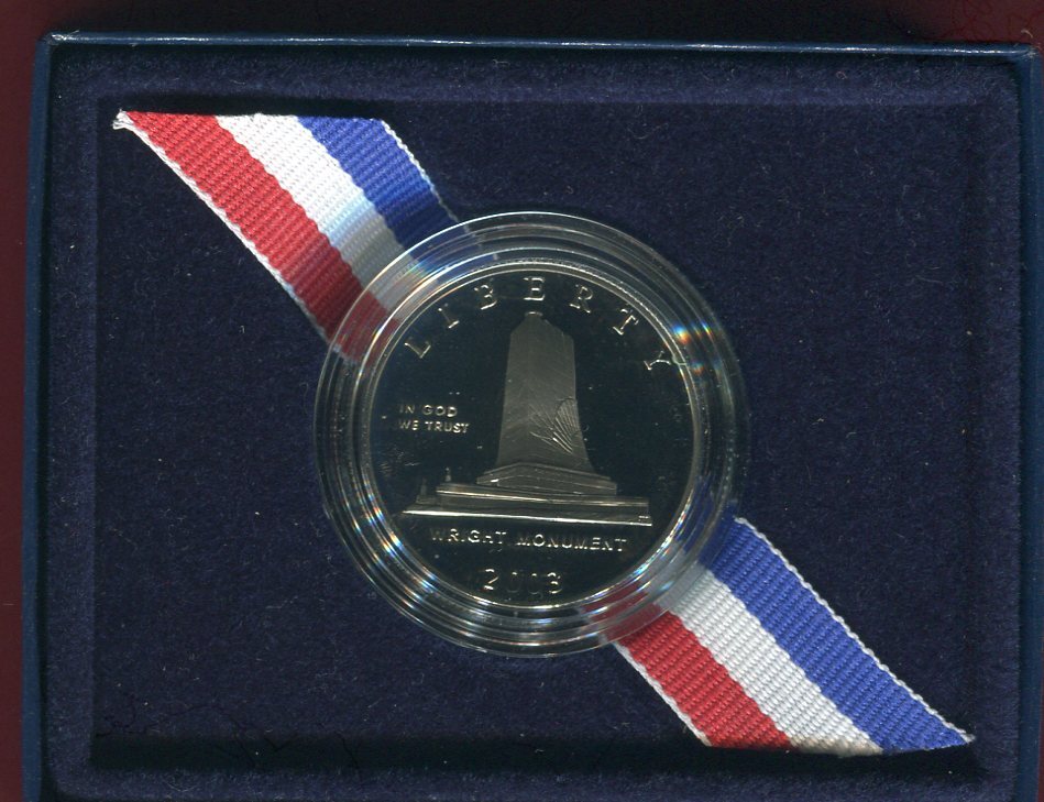 USA Half Dollar Cu/Ni 2003 First Flight Centennial Commorative Coin ...