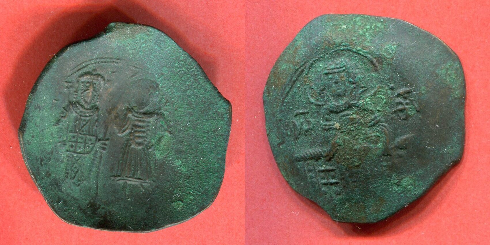 Byzanz Trachy Aspron 1208-1222 Theodore I Comnenus-Lascaris - Emperor ...