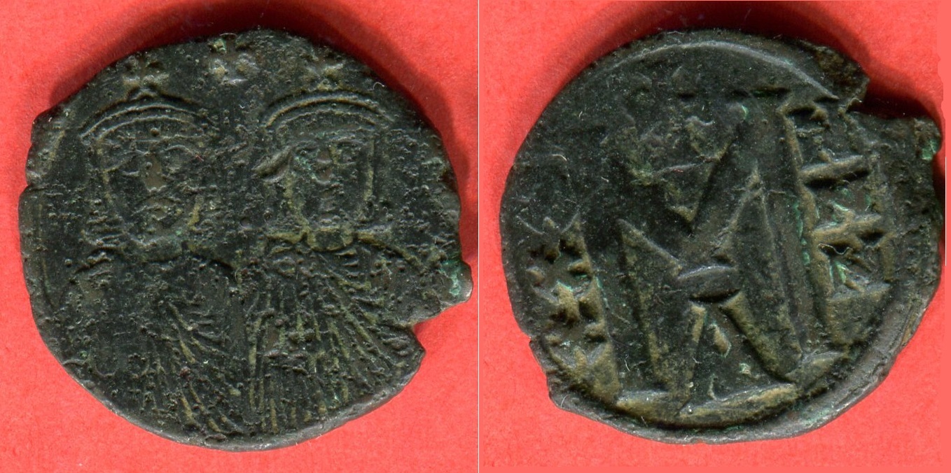 Byzanz, Konstantinopel Follis Michael II und Theophilos - Isaurian ...