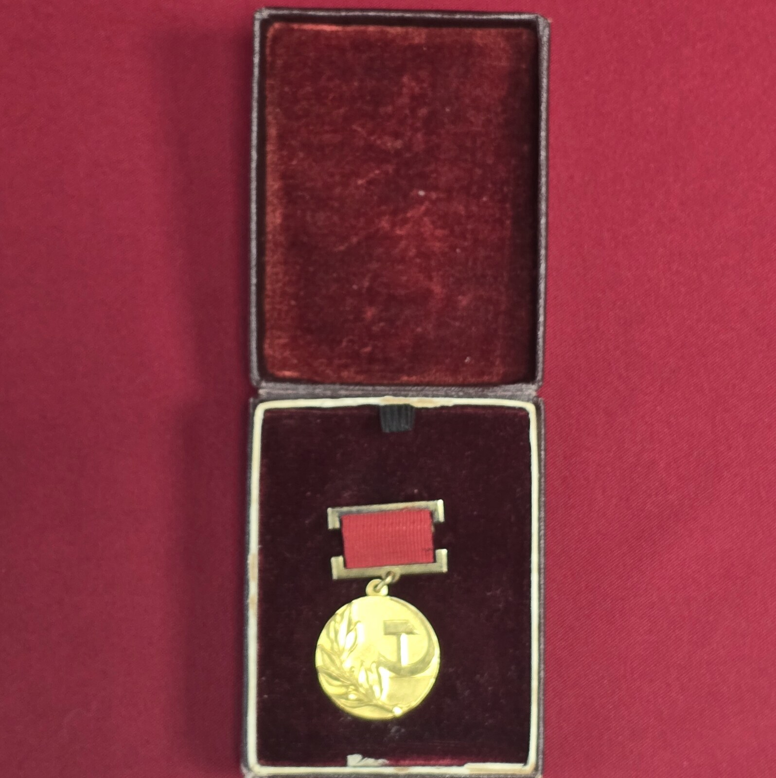 UDSSR USSR CCCP Orden Badge Gold 14 Karat Staatspreis State Prize ...