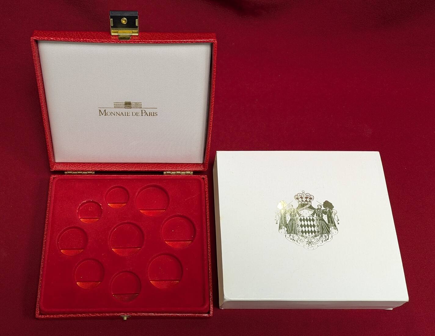 Monaco 2004 Box & Umkarton für Polierte Platte Satz Box fast neuwertig ...