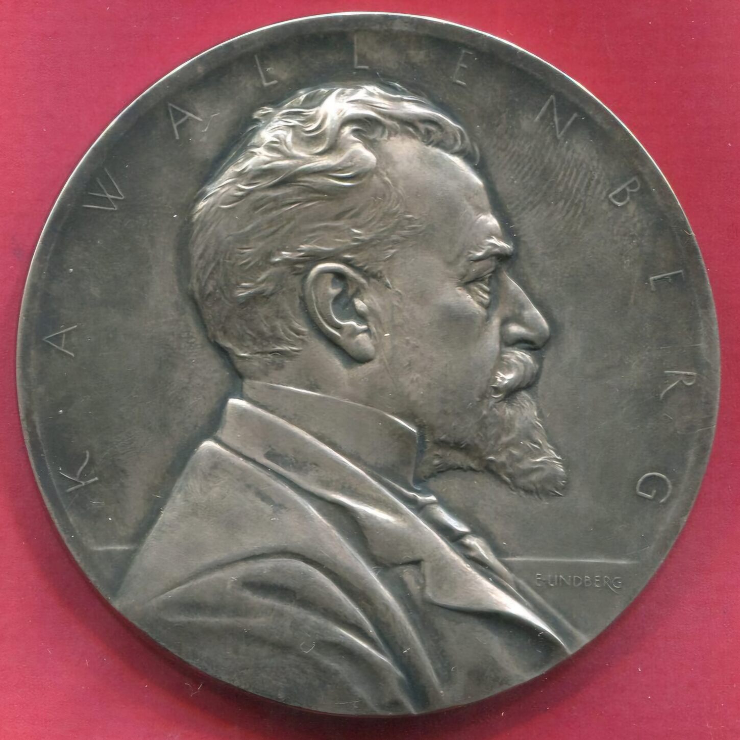 Schweden Sweden Große Silbermedaille Art Nouveau 1911 Knut Agathon ...