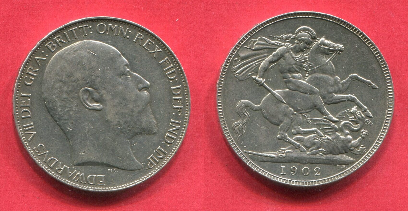 Großbritannien England Crown 1902 Edward VII. 1901 - 1910 USA AU ...