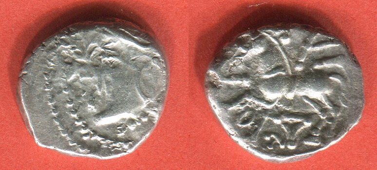Gallien, Belgica Quinar 80 - 50 v.Chr. Lingonen fine / very fine | MA-Shops
