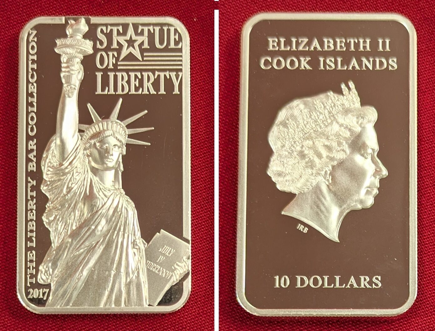 Cook Islands 10 Dollar Silbermünze - 2 oz Silver Proof Coin 2017 ...