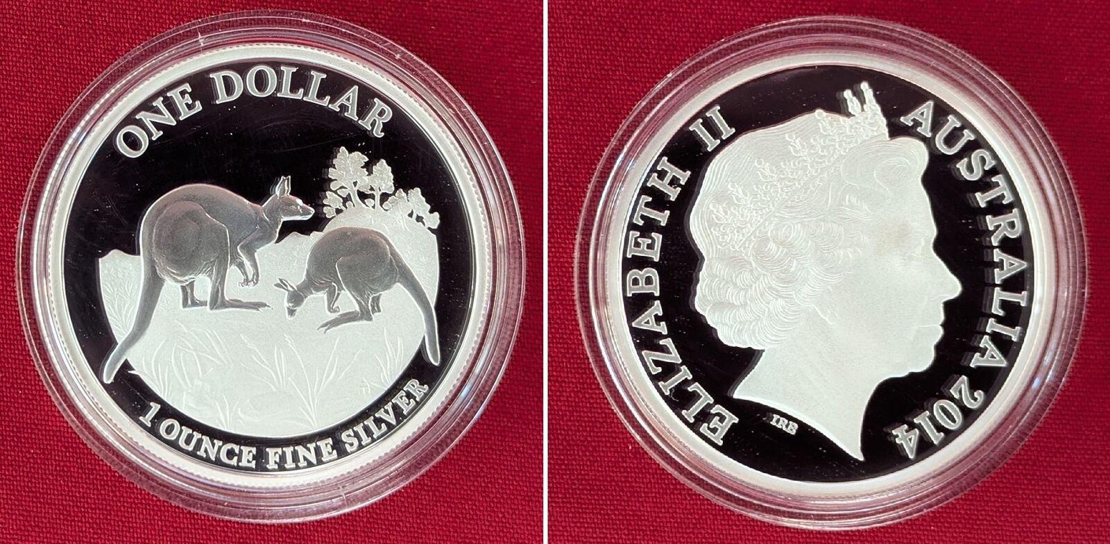 Australien 1 Dollar Silver Proof Coin - Silbermünze 2014 Explorers ...