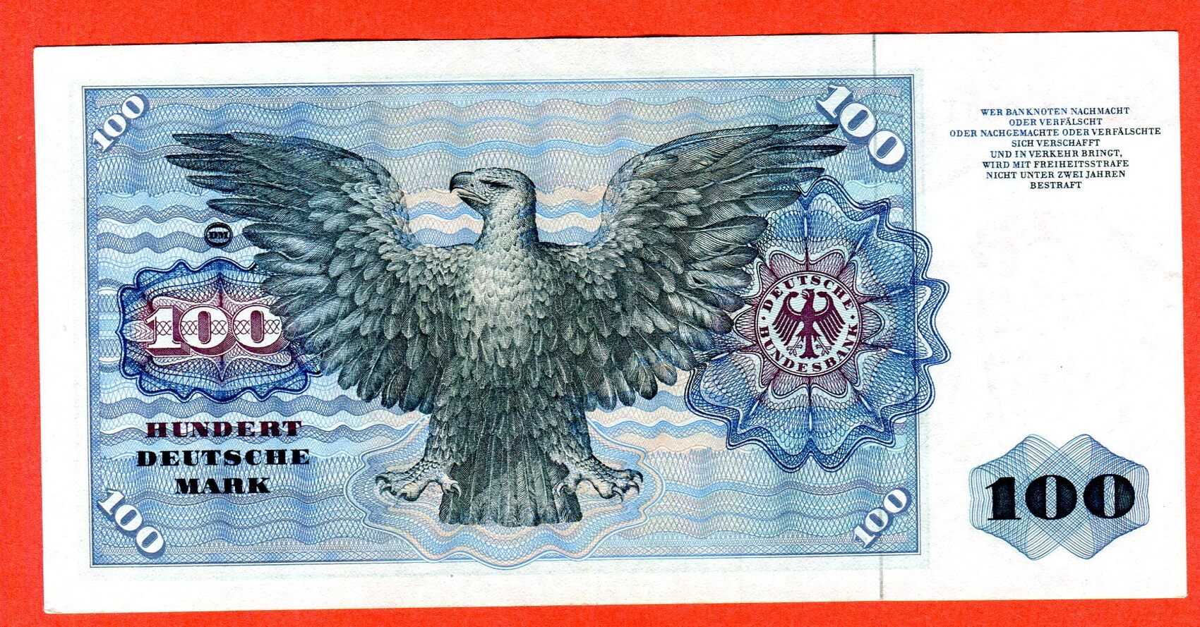 BRD, Deutsche Bundesbank 100 DM Deutsche Mark Banknote 1977 Kosmograph ...