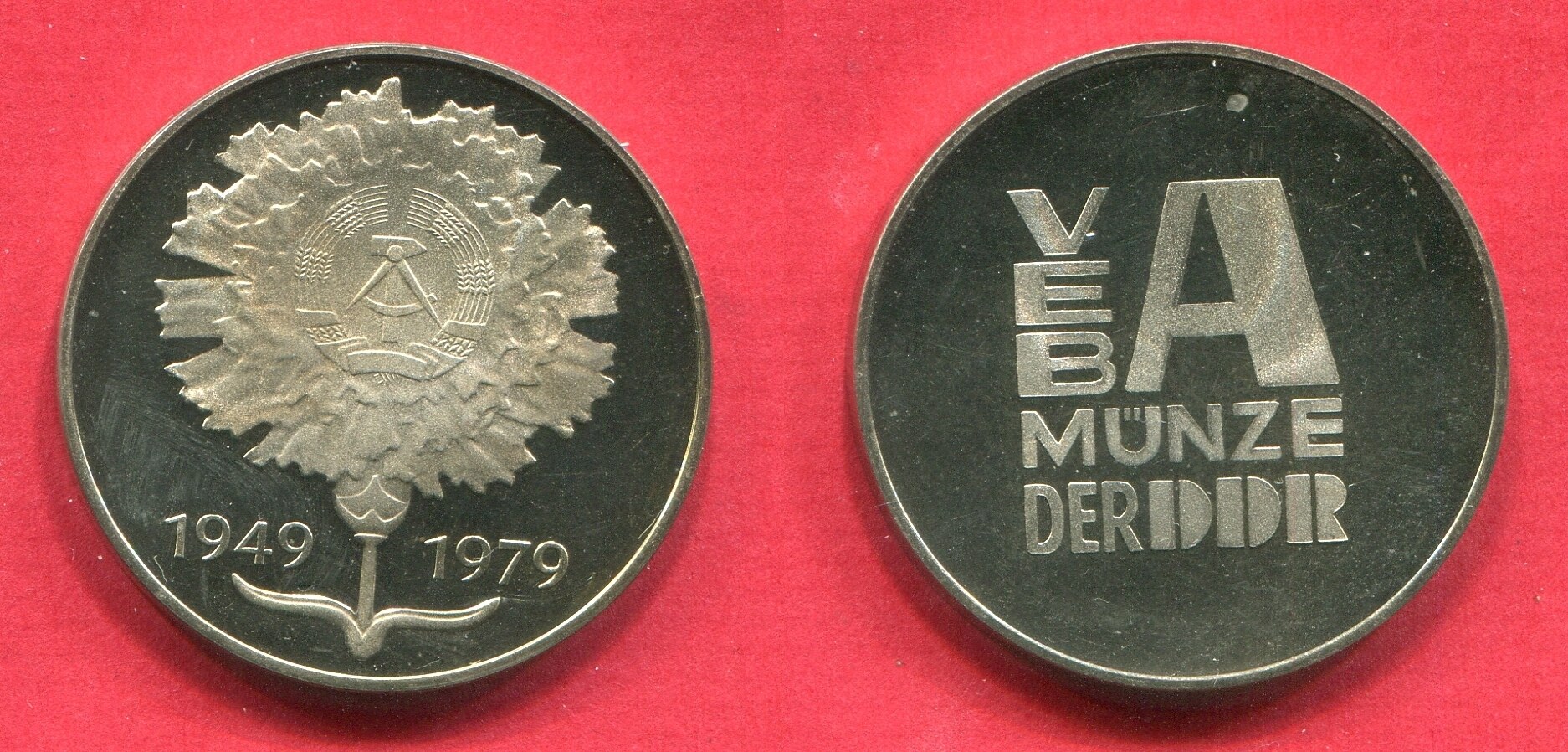 Deutsche Demokratische Republik DDR Motivprobe Pattern Probe 1979 25 ...