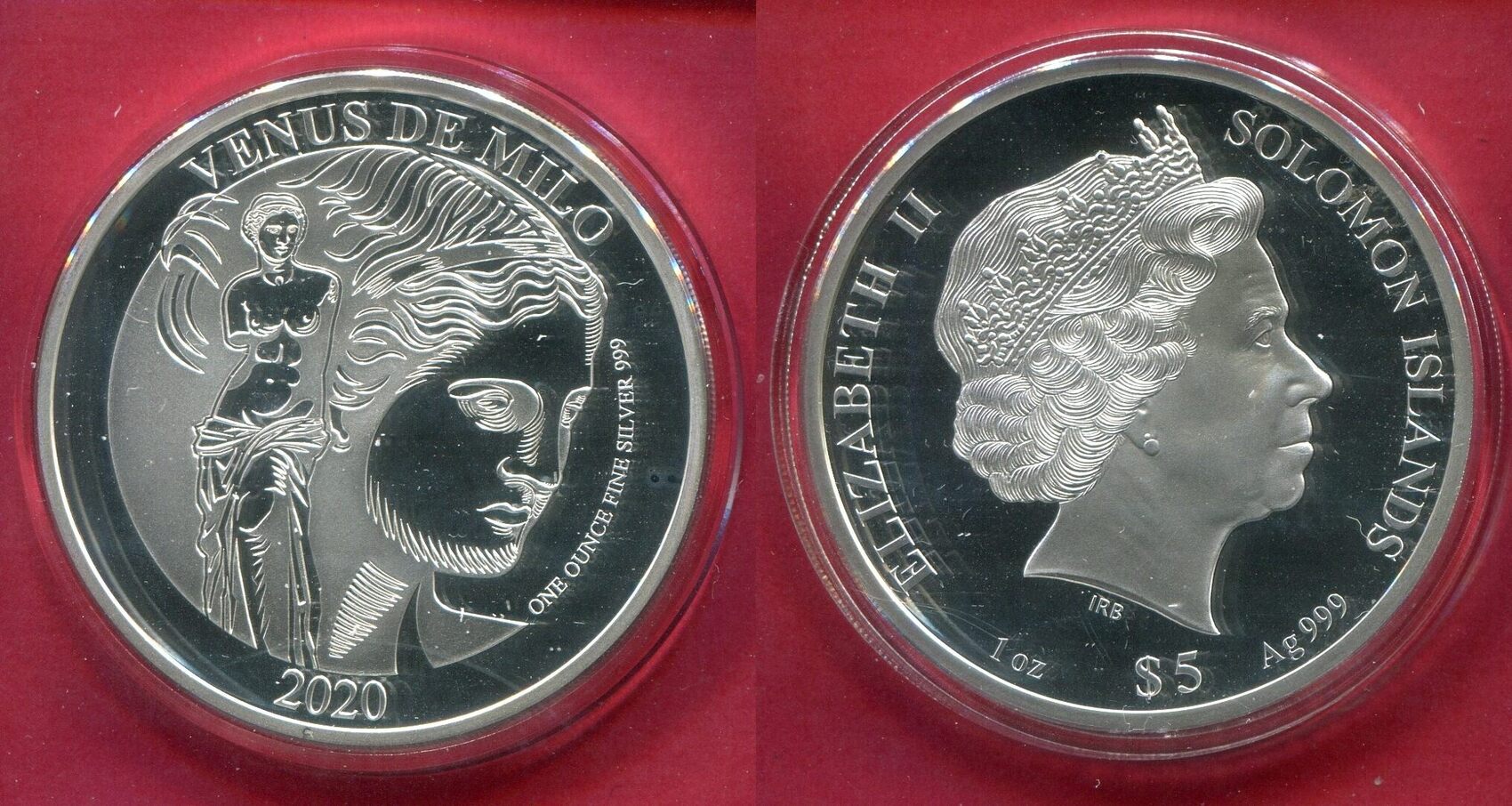 Salomon-Inseln Solomon Islands 5 Dollars Silber Unze Ounce 2020 Die ...