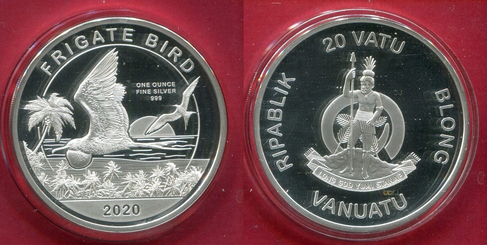 Vanuatu 20 Vatu Silber Unza Ounce 2020 Die seltensten Silberunzen der ...