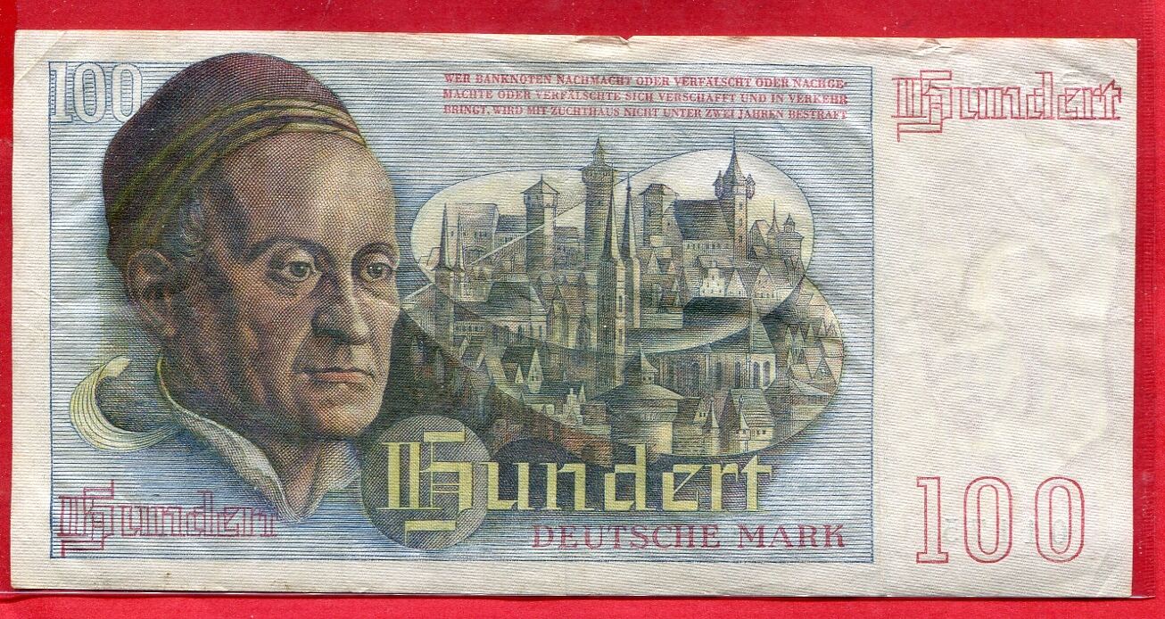 Bundesrepublik Deutschland berlin 100 DM Deutsche Mark DM 1948 ...