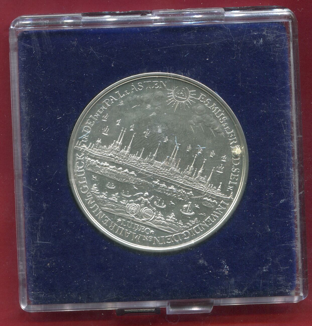 Deutschland German States Taler Nachprägung 1976 NP Replik - Lübeck ...