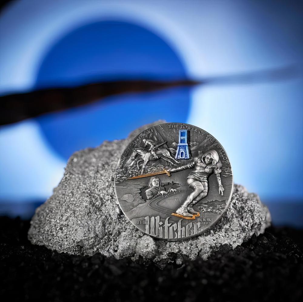 5 Dollars TOWER OF THE SWALLOW 2 Oz Silver Coin 5$ Niue 2024 Proof | MA ...