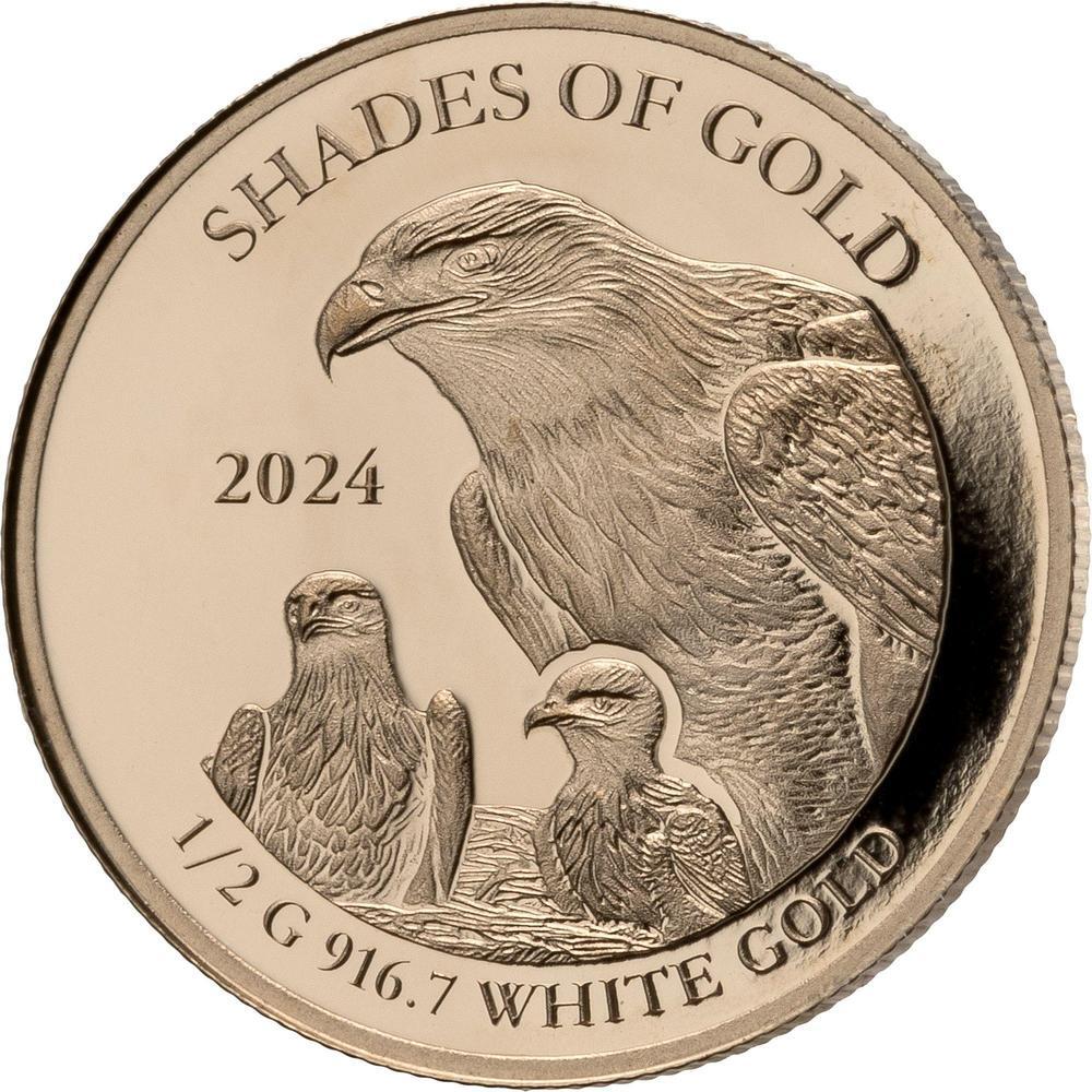10 Dollars SHADES OF GOLD Eagle 3 Gold Coins Set 10$ Solomon Islands ...
