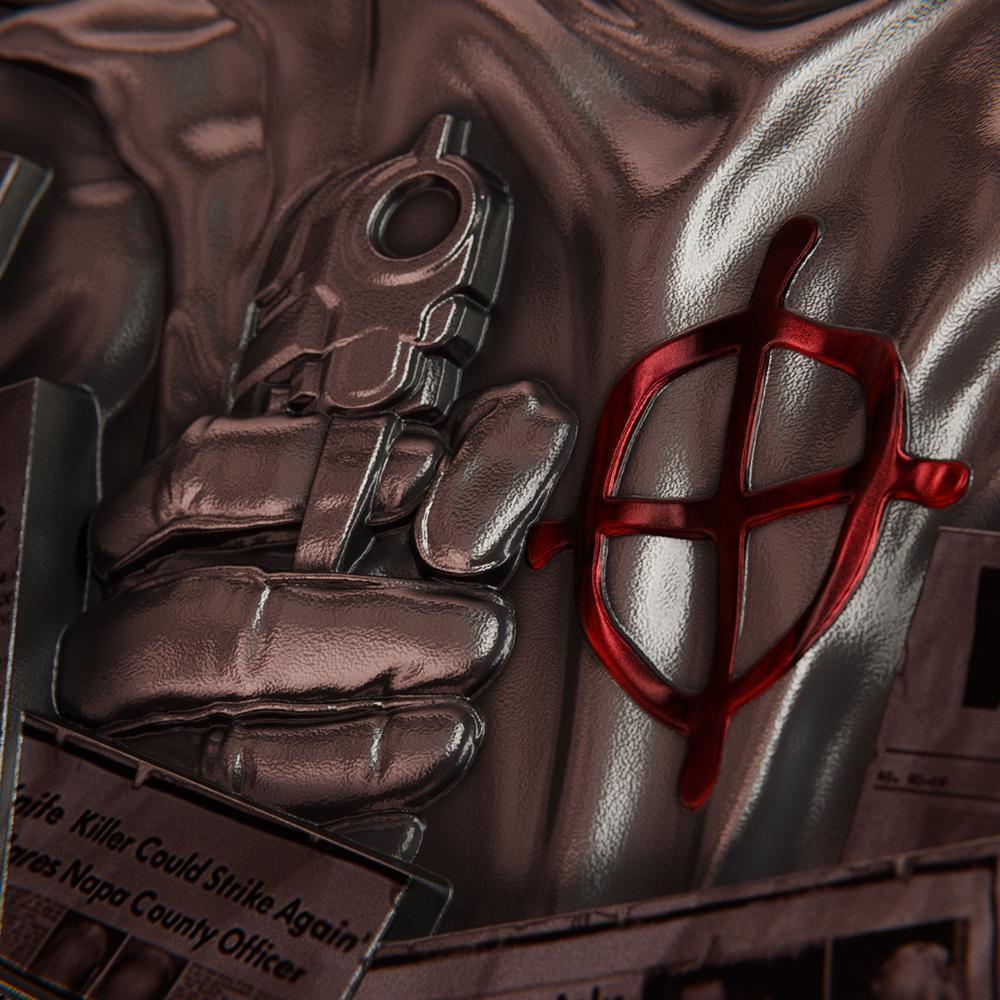 ZODIAC KILLER True Crime 2 Oz Silver Coin 10000 Francs Chad 2025 ...