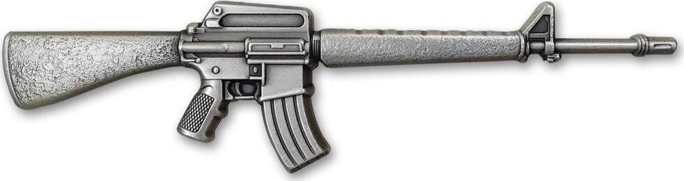 M16 Antiqued 2 Oz Silver Coin 10000 Francs Chad 2024 Antique Finish ...