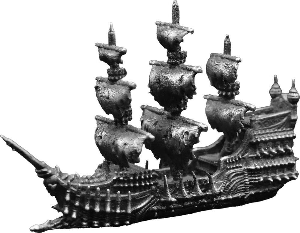 FLYING DUTCHMAN 3 Oz Silver Statue Antique Finish | MA-Shops