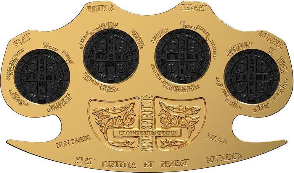 5 Dollars HOLY KNUCKLES 2 Oz Silver Coin 5$ Samoa 2025 BU - Brilliant ...