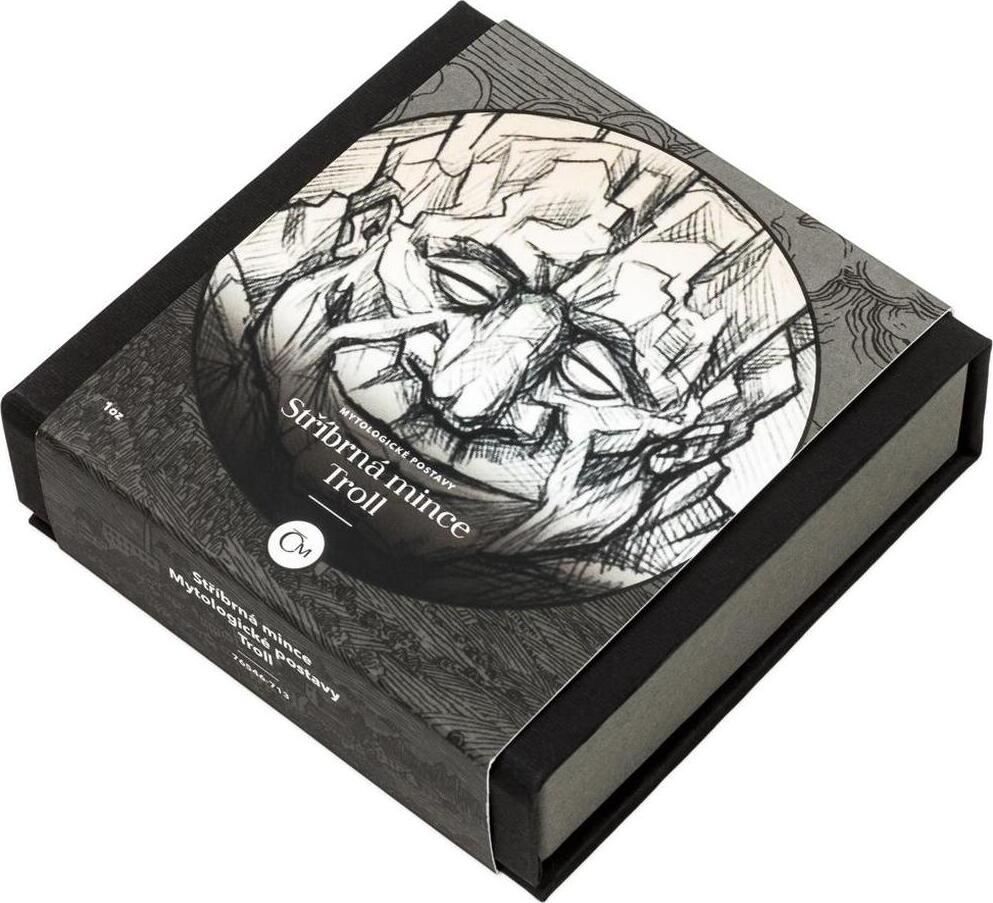 2 Dollars TROLL Mythological Creatures 1 Oz Silver Coin 2$ Niue 2025 ...