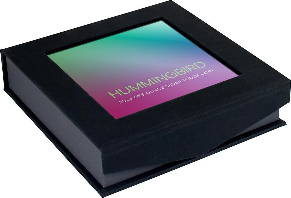 1 Dollar HUMMINGBIRD 1 Oz Silver Coin 1$ Niue 2025 Proof | MA-Shops