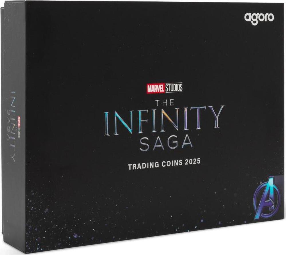 50 Dollars – 2 Dollars INFINITY SAGA MYSTERY BOX Marvel Trading Coins ...