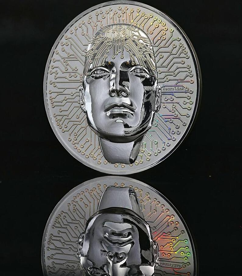 5 Dollars NEUROLINK 3 Oz Silver Coin 5$ Niue 2025 Proof | MA-Shops