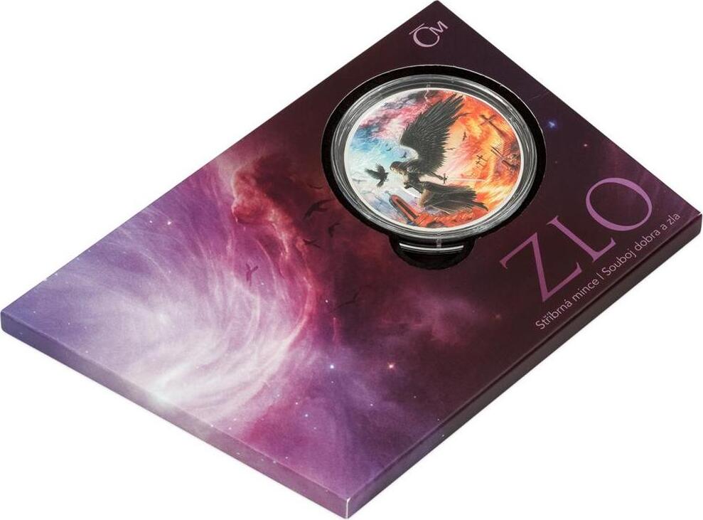 5 Dollars EVIL Battle Of Good And Evil Silver Coin 5$ Niue 2025 Reverse ...